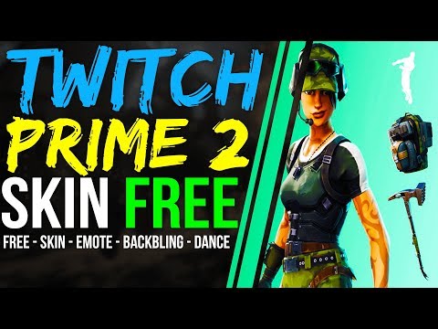 How to Get NEW Fortnite TWITCH PRIME PACK 2 LOOT for FREE Freestylin emote, Skin, Pickaxe,Back Bling