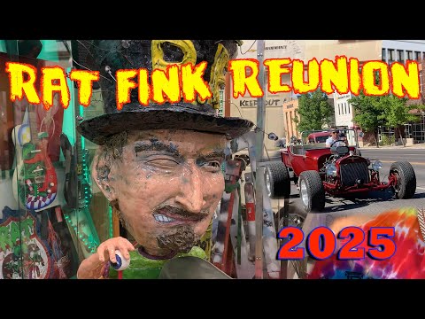 You Won’t Believe These Wild Rat Fink Cars! Rat Fink Reunion 2025