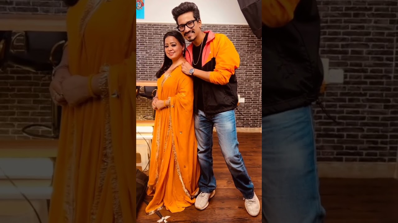 Bharti Singh with hubby Harsh Limbachiyaa | Beautiful Family 😍 | #bhartisingh #shorts #viral