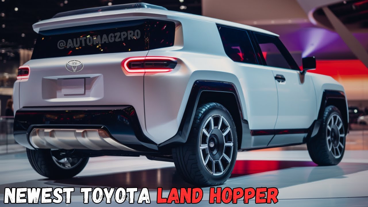 Dreamy Toyota 'Land Hopper' Hybrid Compact 4-Door SUV Looks Like a ...