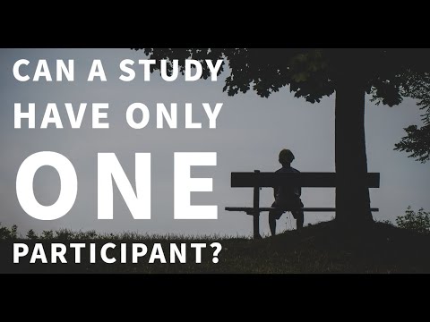 Can a study have ONE research participant? Sampling in qualitative research