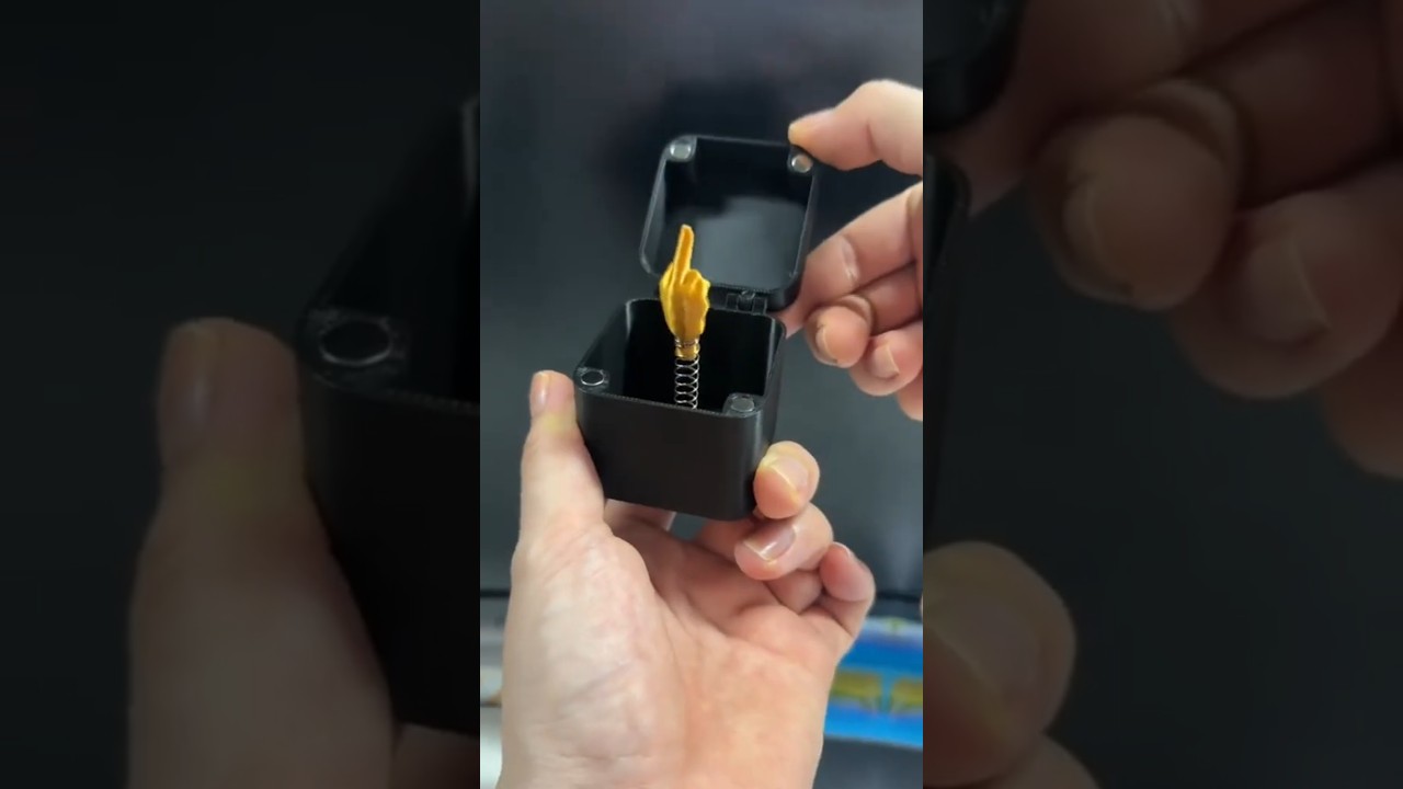 Get Ready to Laugh: Middle Finger in a Box Prank Gift! 🎁😜 Pawsomestyle