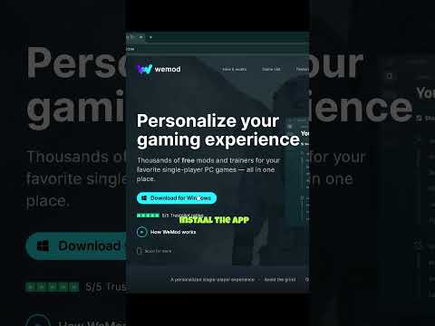 secret app for pc gamers | #pcgamer #wemod #gta5