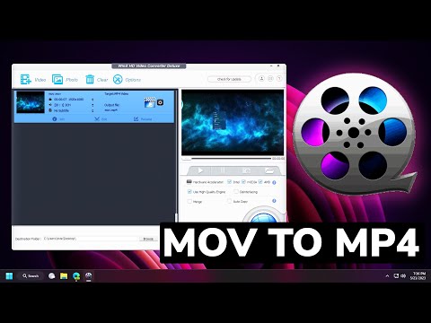 How to Convert MOV to MP4 Video on Windows 11