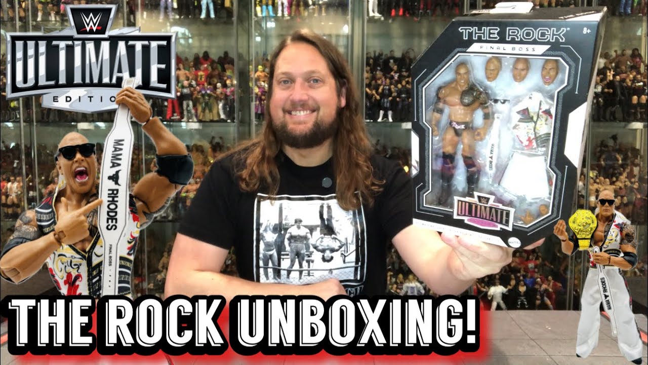 The Rock Final Boss WWE Amazon Exclusive Unboxing & Review!