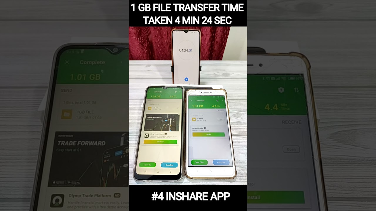 We Tested 5 Best File Sharing Apps For Android 😱 | #viral #shorts #file #share