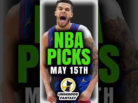 BEST Underdog NBA Picks Today (5/15/25) | Underdog Fantasy Promo Code