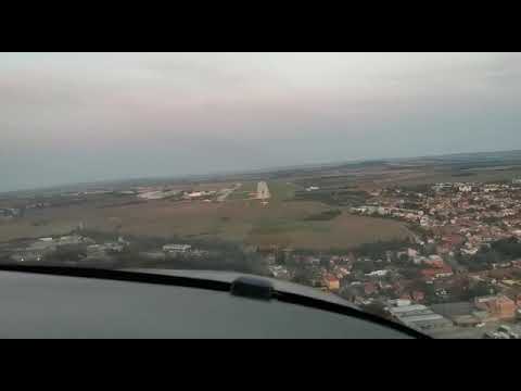Cessna 350 OK ABP landing Brno Tuřany LKTB 09 in the evening, 2020