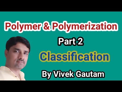 2 of 8 polymer and polymerization -- Classification of polymers Video ...