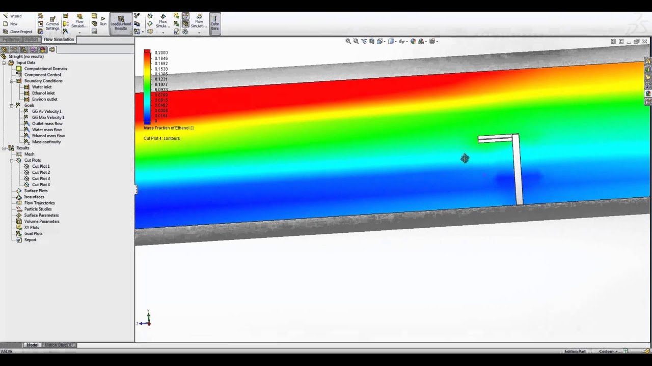SolidWorks 2014 - Flow Simulation Study