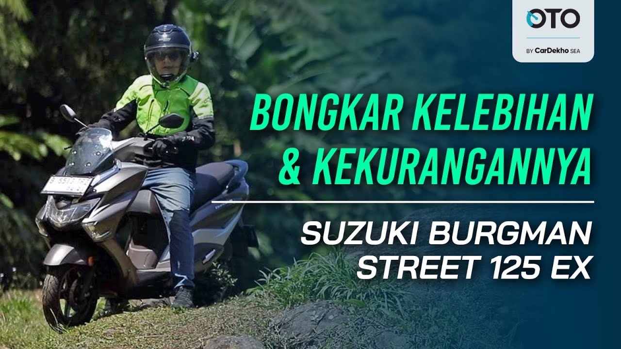 Suzuki Burgman Street 125 EX 2025 Images - Check out design & styling | OTO