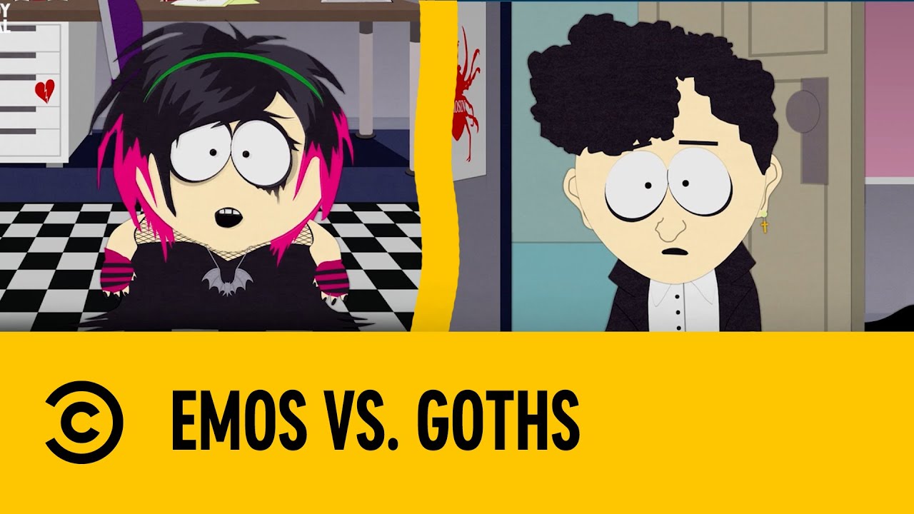 Emos Vs. Goths | South Park | Comedy Central Africa