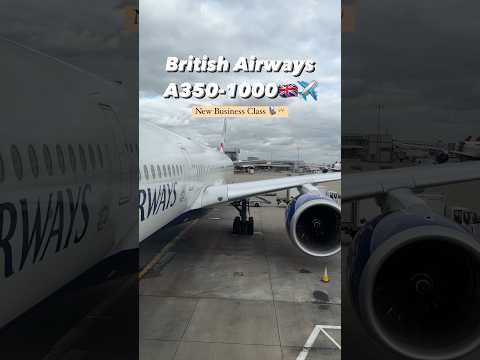 FLY the NEW British Airways Business Class CLUB SUITE A350! ✈️