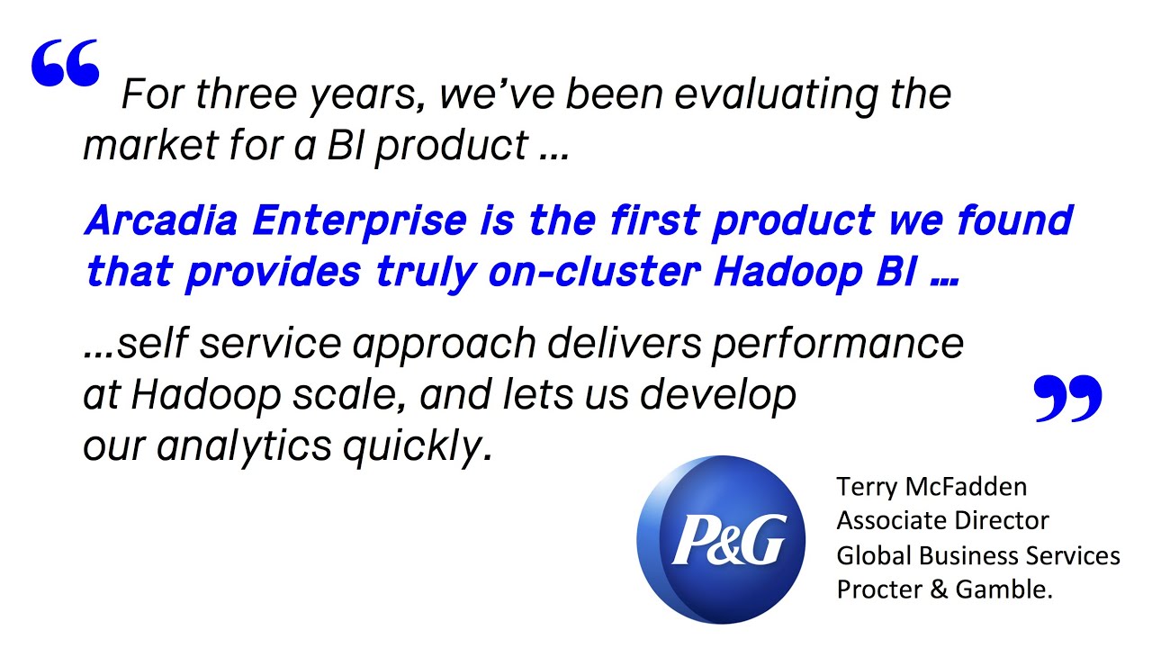 Arcadia Enterprise Product Demo