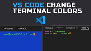 How To Change Vs Code Terminal Color Watch HD Mp4 Video Download Free