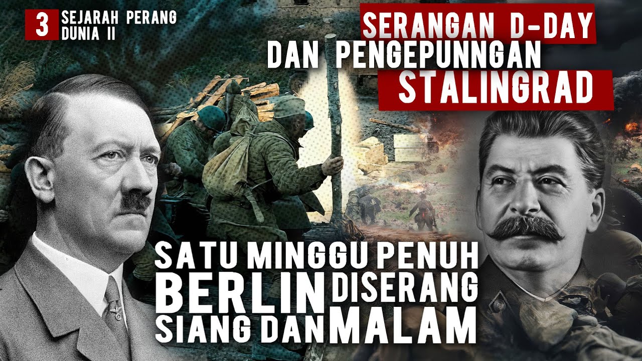 PENGEPUNGAN STALINGRAD dan SERANGAN BALAS DENDAM SOVIET Kepada HITLER!