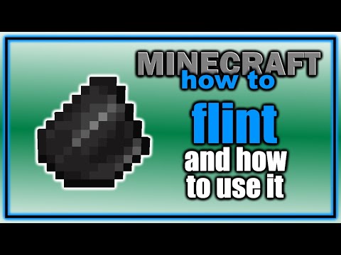 How to Find and Use Flint in Minecraft! | Easy Minecraft Tutorial