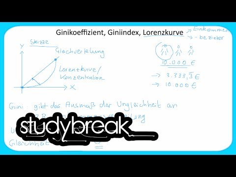 Ginikoeffizient, Giniindex, Lorenzkurve | Grundbegriffe der Wirtschaftslehre