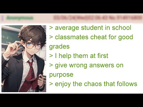 Bullies Made Me Do Their Homework So I Ruined The Final Task - 4Chan Greentext Stories