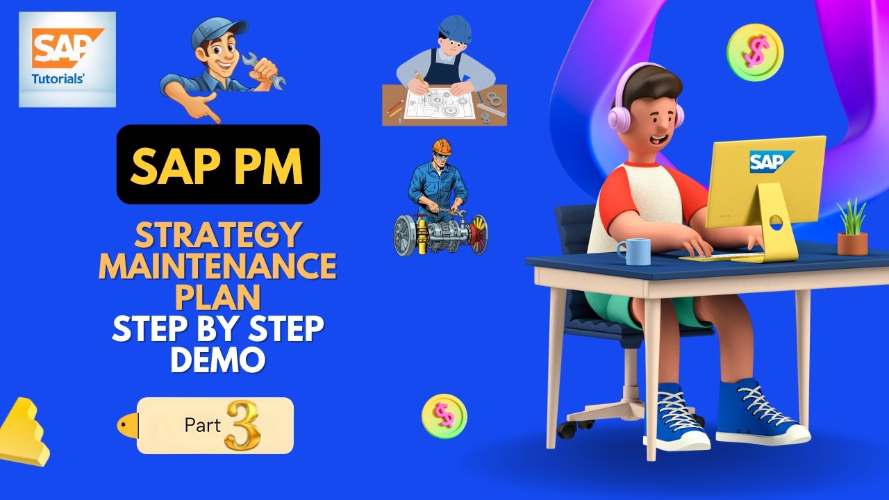 SAP PM Strategy Maintenance Plan | Strategy Creation, Scheduling & Order Creation (Part-3)