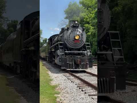 Classic steam engine train approaching! #train #classic #steamengine #locomotive #trains #views #old