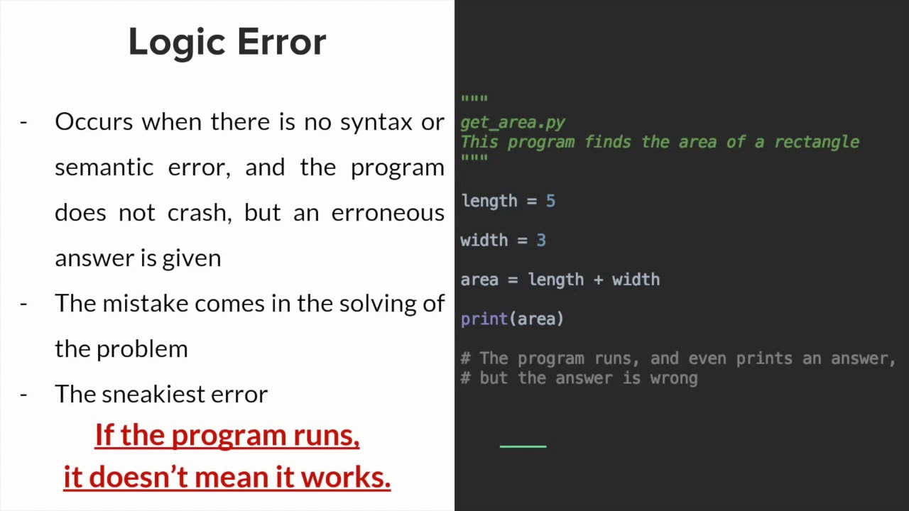Module 4: Error Handling in Python | Monash University