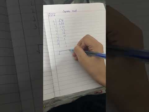 Square root of 576