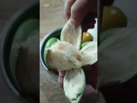 Napakasarap na star apple try it!#viral #yummy #asmr #healthy #fruit