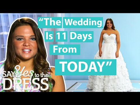 Bride Jessica Has Only 11 Days To Find The Perfect Dress | Something Borrowed, Something New
