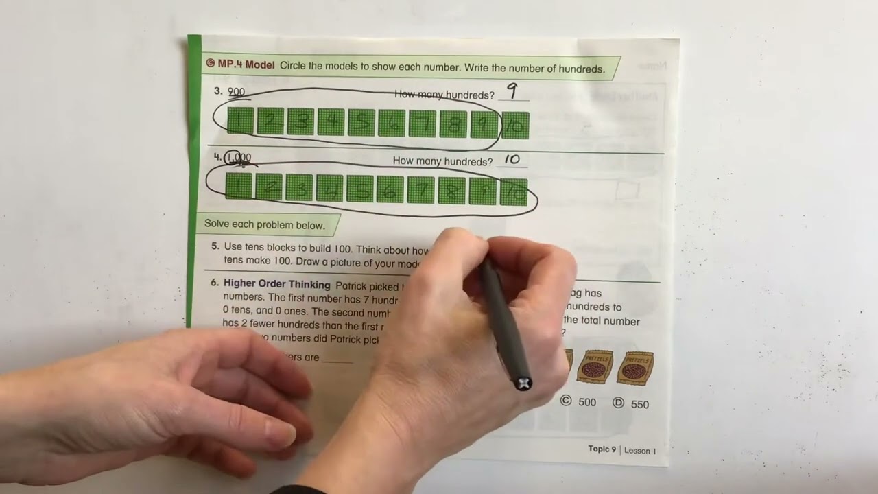 2nd grade homework 9 1