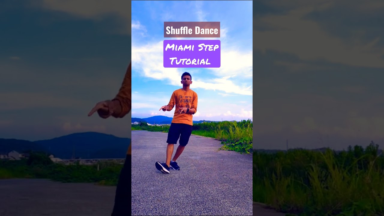 Shuffle Dance Tutorial: Miami Step #shorts #dancefreax #dancetutorial #shuffletutorial #nishantnair
