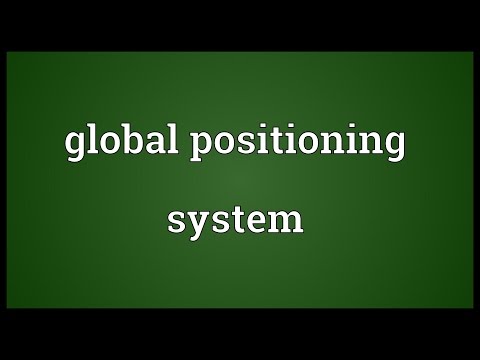 Global positioning system Meaning