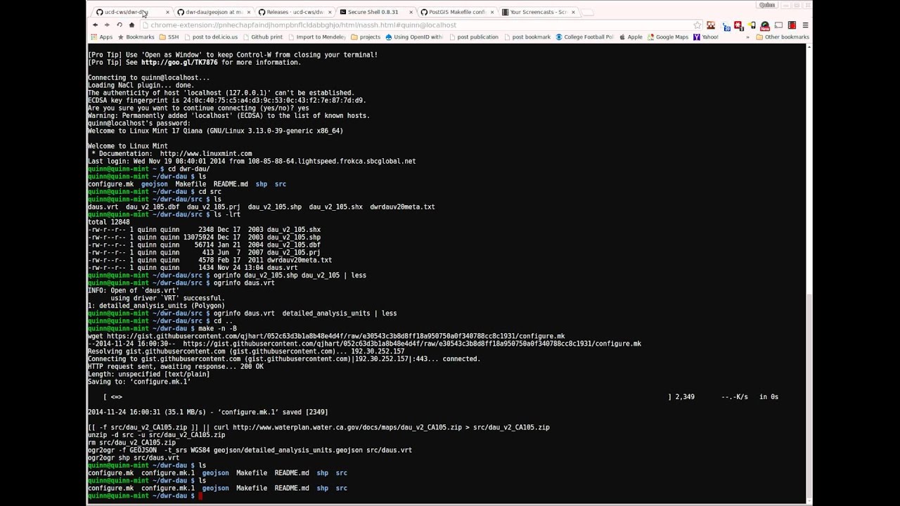 Distributing GIS data with GITHUB