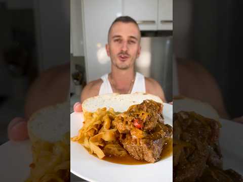 Greek Pork and Cabbage Stew Recipe (Xoirino Me Loxano)