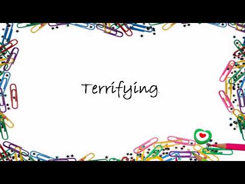 Words Used Instead of Scary | Descriptive Words for Scary | Edificate Yourself