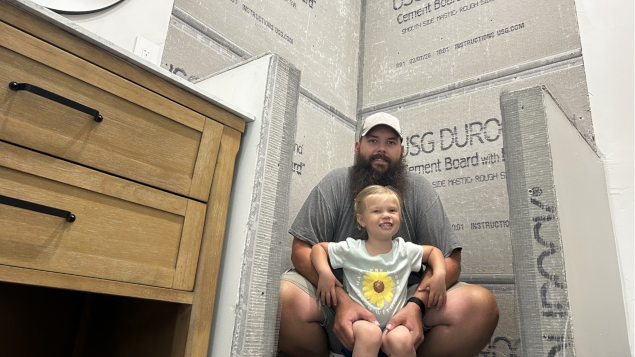 Back to the Grind! Installing Cement Board and a Pan Liner for Our Custom Shower