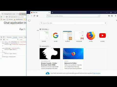 Learn Chat application in PHP MySQL Setup Ratchet library part 1 - Mind ...