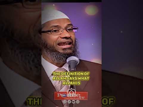 Definition of Allah in Islam #shorts #dawah #drzakirnaik #allah #debate