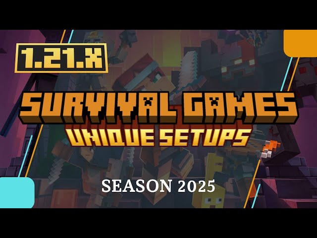 Survival Games | Hunger Games Minigames Setup Minecraft Map