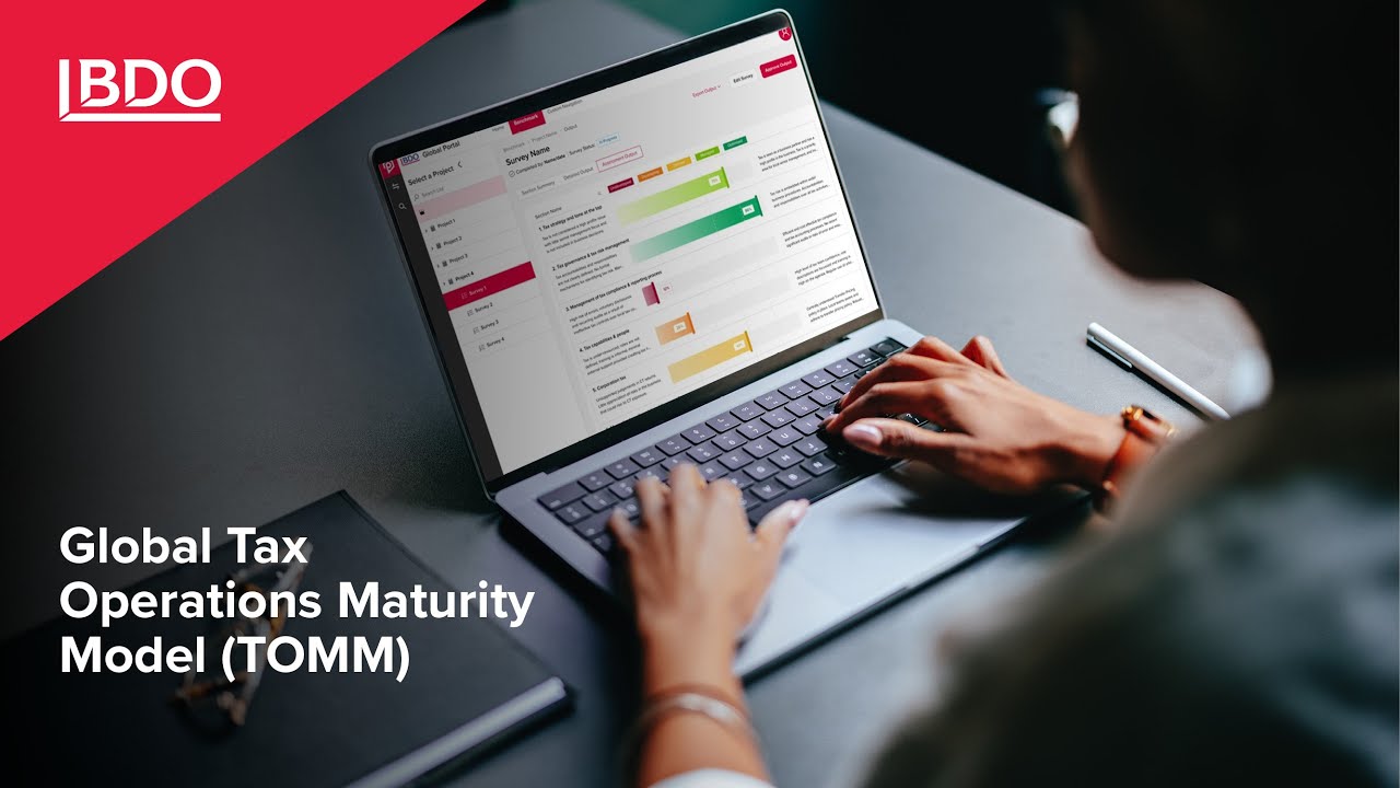 Global Tax Operations Maturity Model (TOMM) | Tool