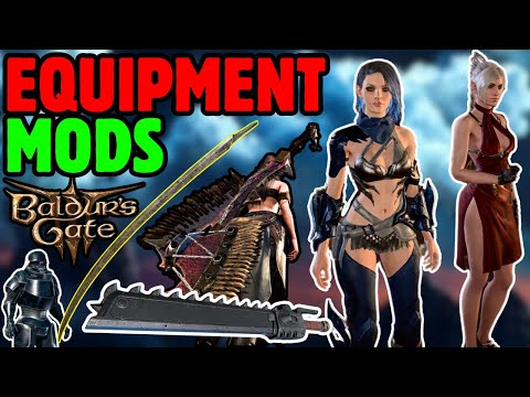 BEST NEW EQUIPMENT Armor/Weapon MODS in Baldur's Gate 3 Mod Manager