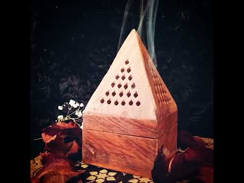 Pyramid Incense and Resin Burner
