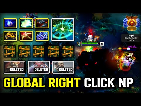 GLOBAL RIGHT CLICK Nature Prophet | Mjollnir + Moon Shard Build | 100% Nowhere is SAFE!!! DOTA 2