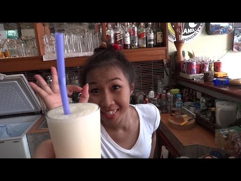 Bangla Rd "1000 Baht Pineapple Shake" Patong (MT) Phuket