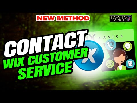 How to contact wix customer service 2025