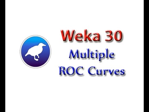 Weka Tutorial 30: Multiple ROC Curves (Model Evaluation) Video Lecture ...