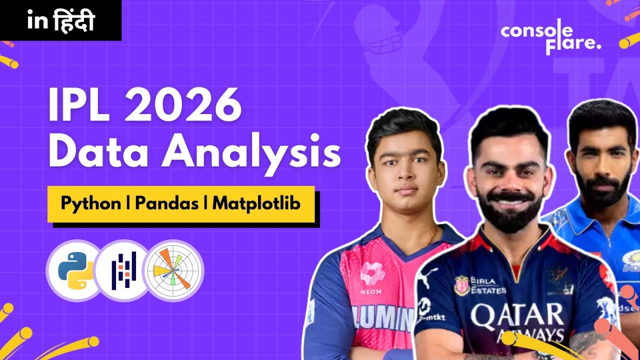 IPL 2026 Data Analysis with Python | Pandas & Matplotlib Full Project for Beginners