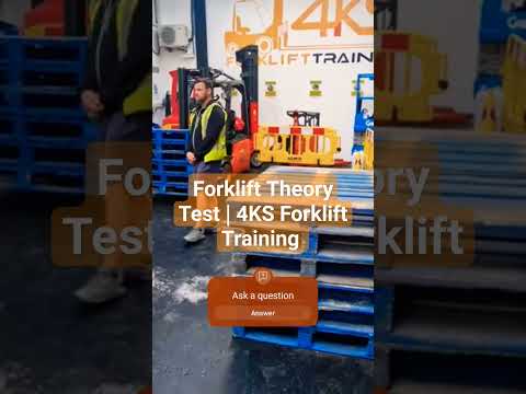 Forklift Theory Test Tips & Questions #4ks #forkliftTheory #forklifttraining