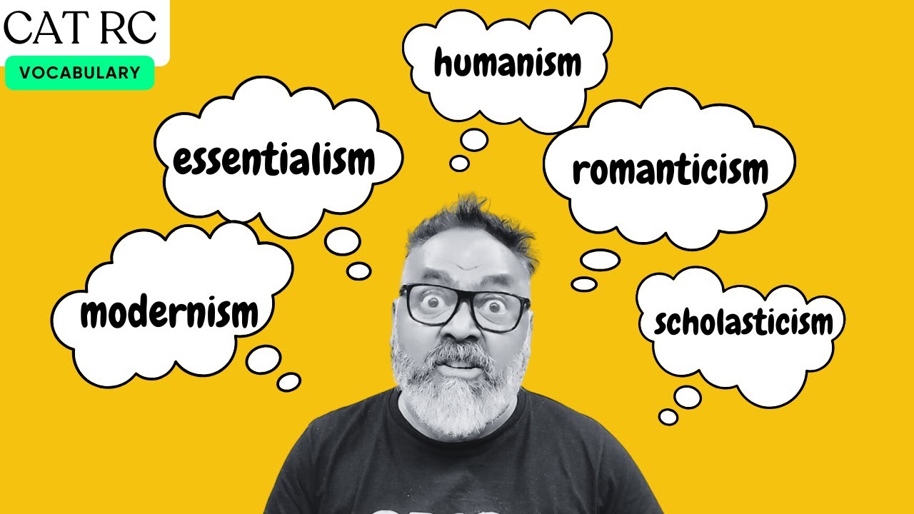 CAT RC Vocabulary | Essential 'isms' Explained