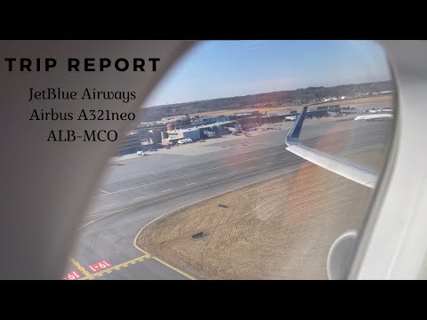 TRIP REPORT | JetBlue Airways - Airbus A321neo - Albany (ALB) to Orlando (MCO) - Even More Space